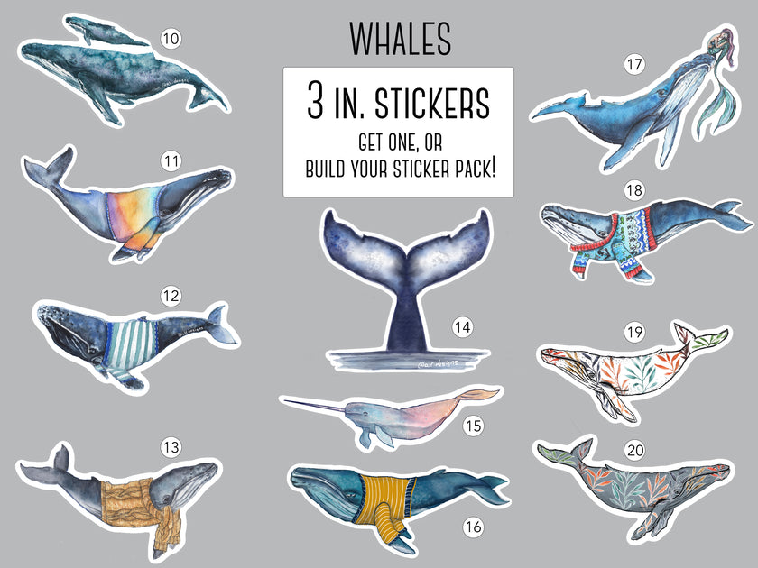 3 inch stickers! Build your own sticker pack! – ALR Designs